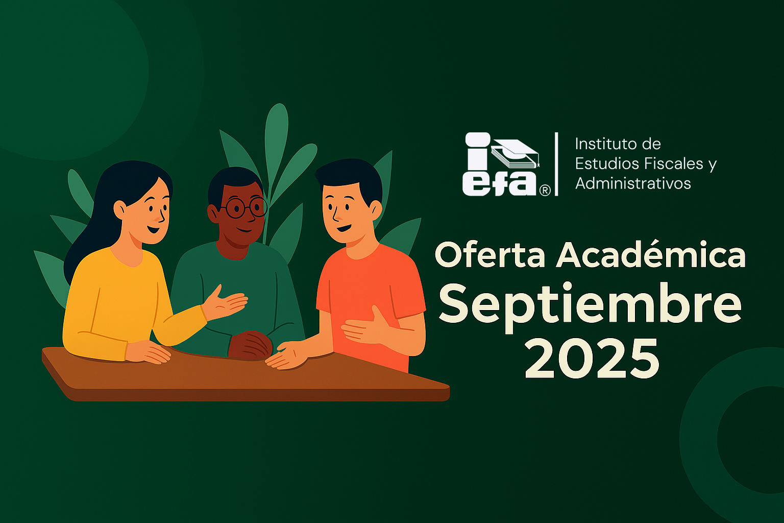IEFA - Oferta académica septiembre 2025 - IEFA